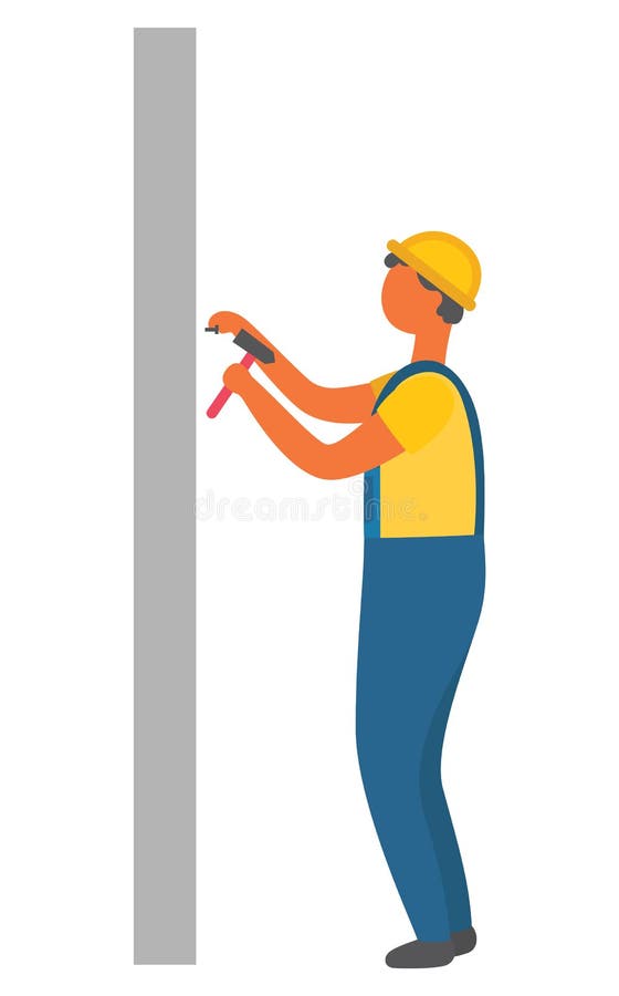 Construction Nails Cartoon Stock Illustrations – 235 Construction Nails ...