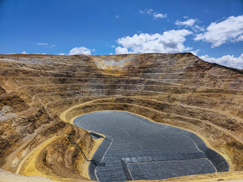 Construction Process Water Pools Geosynthetic Materials Stock Photos ...