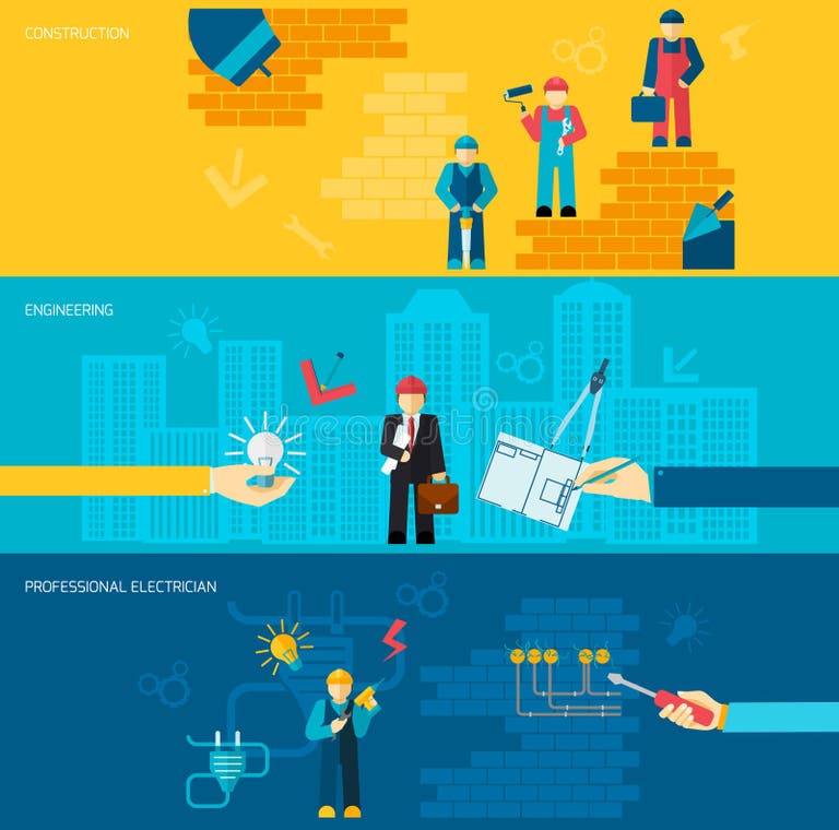 Construction Professions Stock Illustrations – 2,824 Construction ...