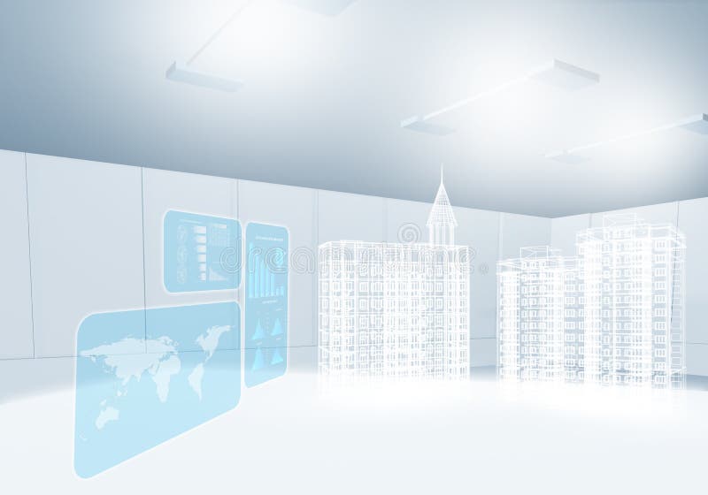 Construction project stock illustration. Illustration of idea - 42951618