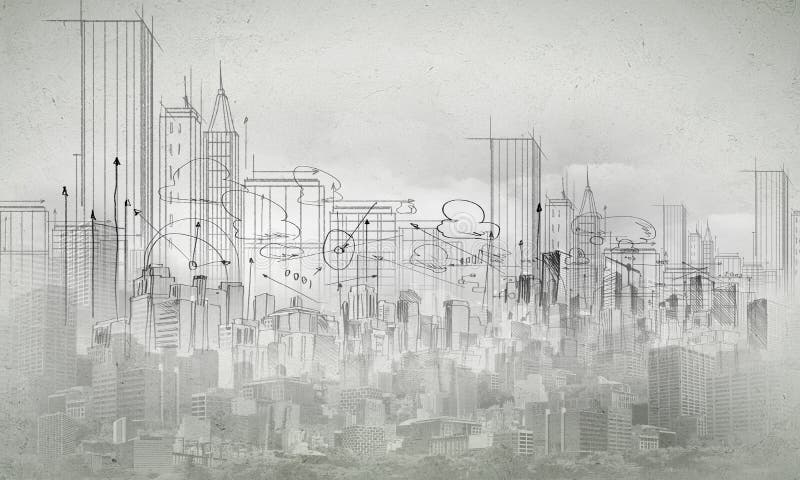 Construction project stock image. Image of city, street - 41649219