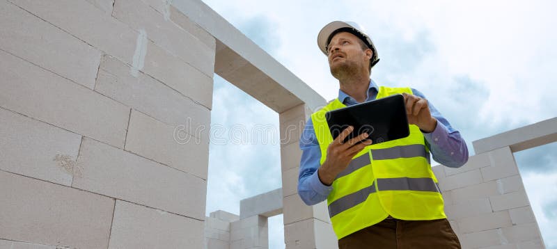Construction Project Monitoring - Engineering Supervisor Working with ...
