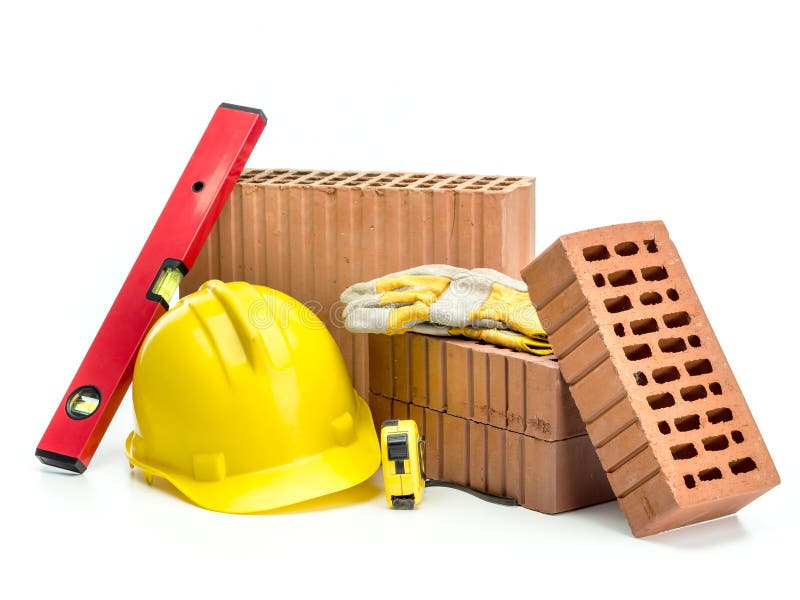 Building props stock photo. Image of cellular, tool, brickwork - 5971392