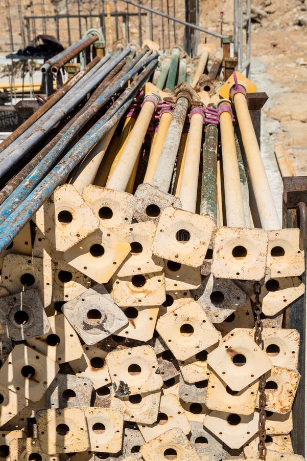 Construction props stock photo. Image of equipment, pile - 72804976