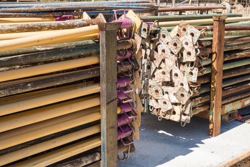 Construction prop stock photo. Image of cage, building - 73781106