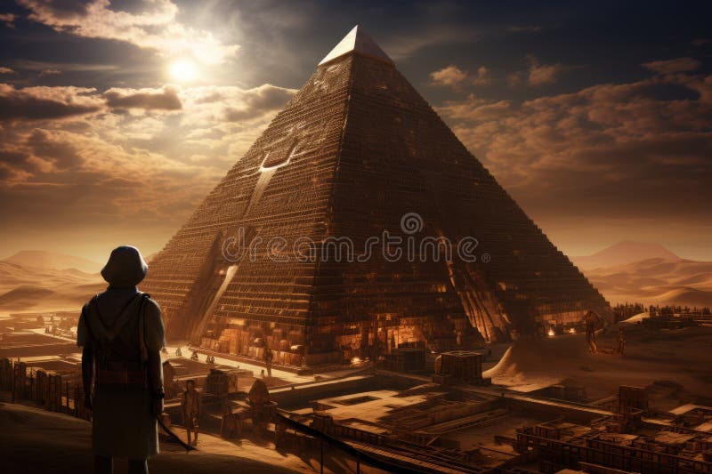 Construction of a Pyramid, Construction of a Pyramid, Restoration of ...