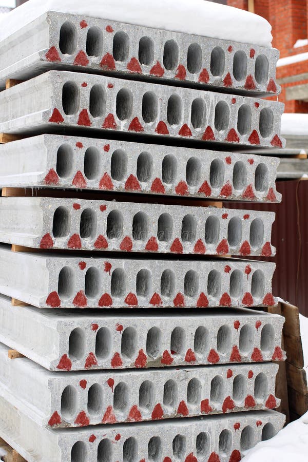 Reinforced Concrete Water Intake on the Protva River Stock Image ...