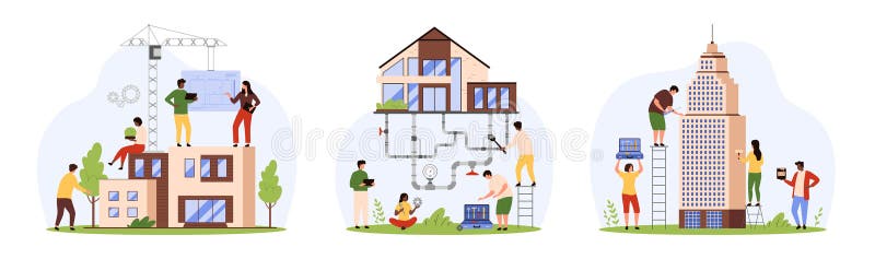 Infrastructure Cartoon Stock Illustrations – 9,216 Infrastructure ...