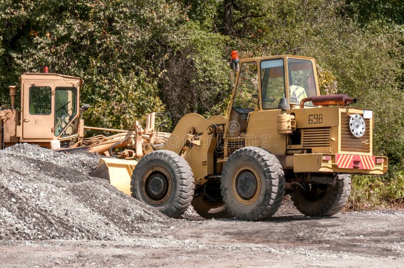 Construction and Repair of Roads and Highways Stock Photo - Image of ...