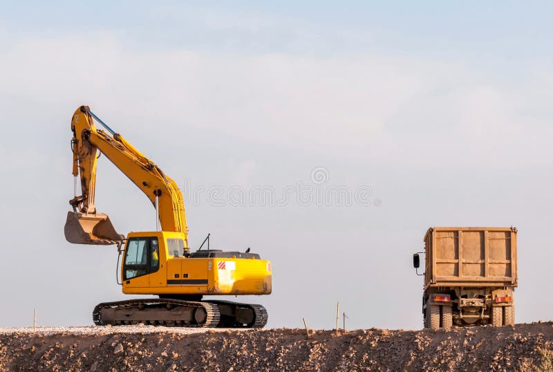 Construction and Repair of Roads and Highways Stock Photo - Image of ...