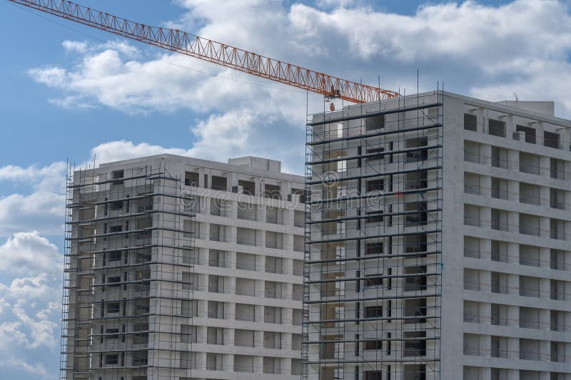 Construction of a Residential Building in Cyprus Near the Sea 21 Stock ...