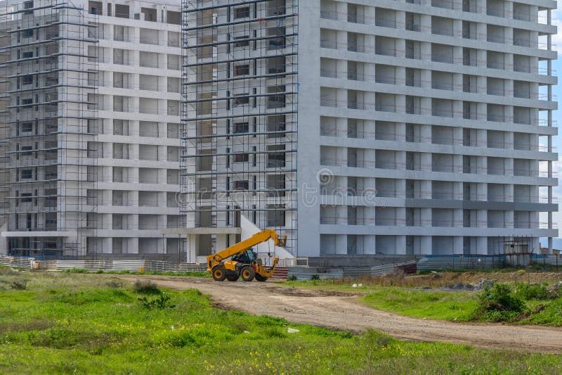 Construction of a Residential Building in Cyprus Near the Sea 19 Stock ...