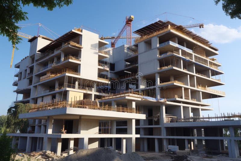 Construction of a Residential Building within a Larger Architectural ...