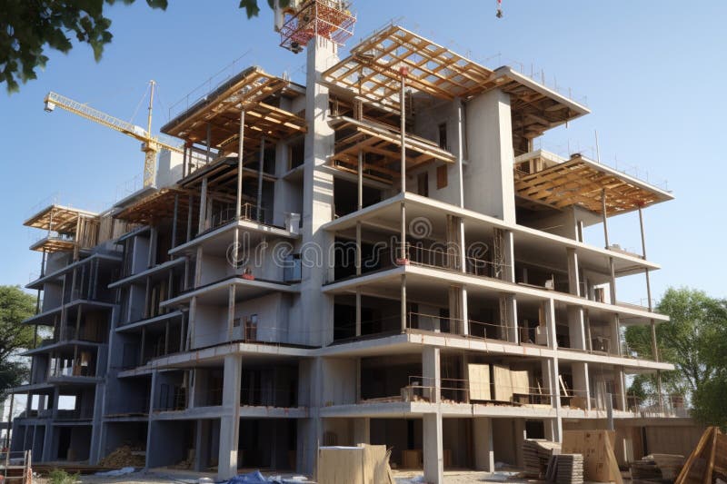 Construction of a Residential Building within a Larger Architectural ...