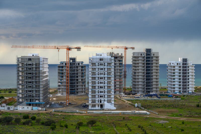 Construction of a Residential Complex Near the Mediterranean Sea in ...