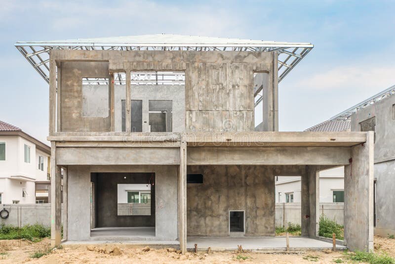 Construction Residential New House with Prefabrication System in ...