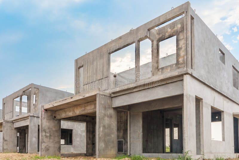 Construction Residential New House with Prefabrication System in ...