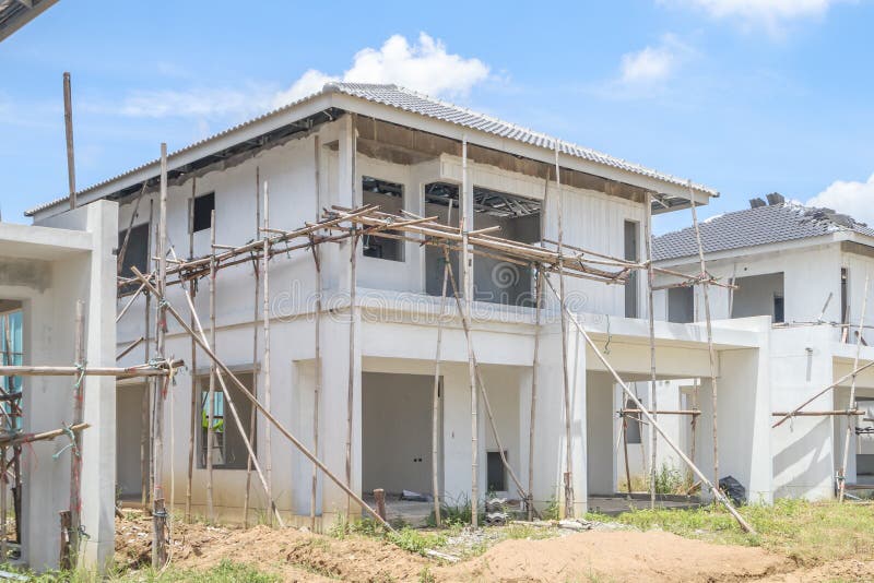 Construction Residential New House with Prefabrication System in ...