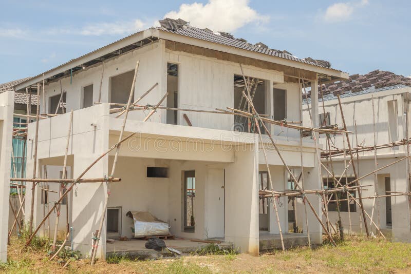 Construction Residential New House with Prefabrication System in ...
