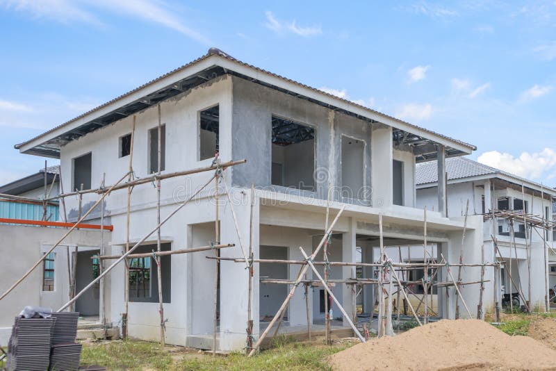 Construction Residential New House with Prefabrication System in ...