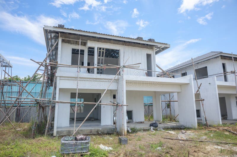 Construction Residential New House with Prefabrication System in ...