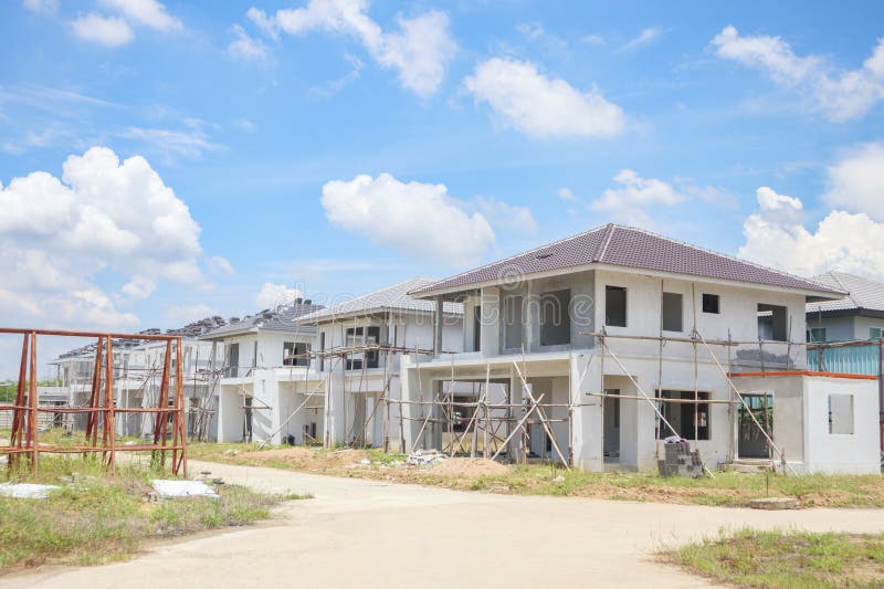 Construction Residential New House with Prefabrication System in ...