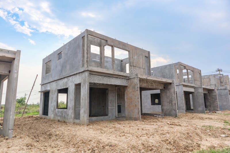 Construction Residential New House with Prefabrication System in ...