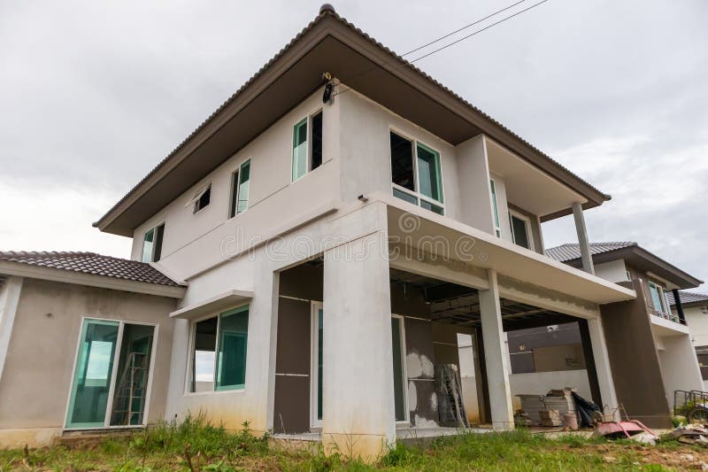 Construction Residential New House with Prefabrication System in ...