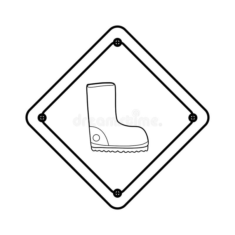 Construction road sign stock illustration. Illustration of equipment ...