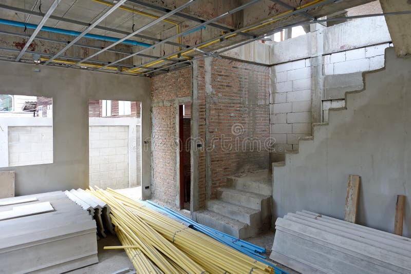 Construction room stock photo. Image of style, building - 83189052