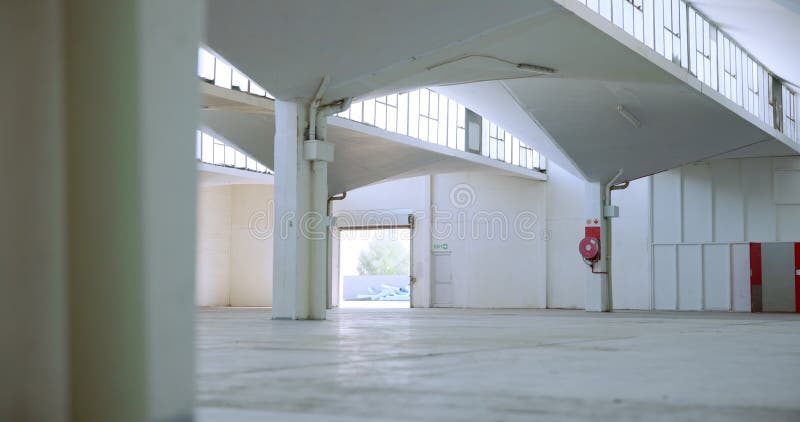 Construction, Room and Interior of Building with Warehouse for ...
