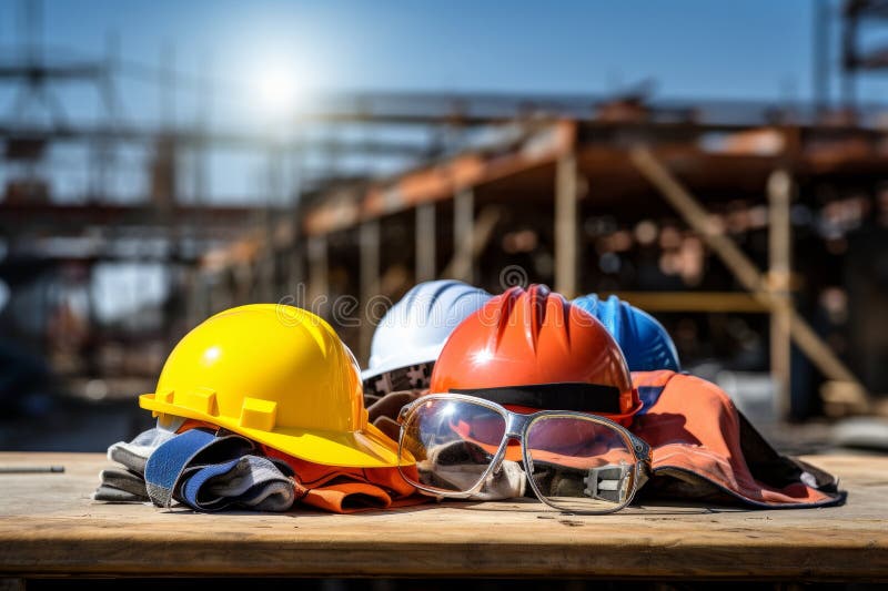Construction Safety Gear Helmets, Gloves, and Essential Equipment for ...