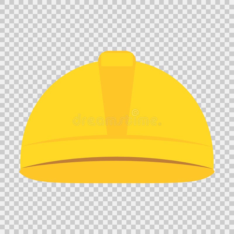 Construction Safety Yellow Helmet Icon Stock Vector - Illustration of ...