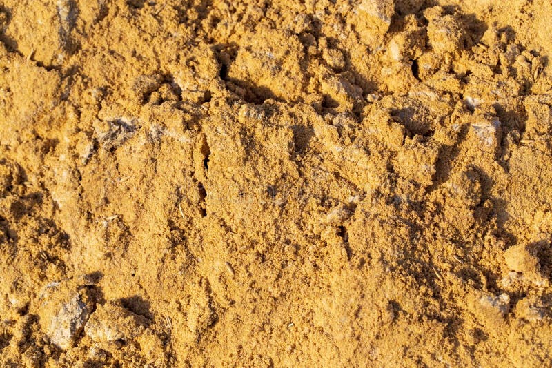 Construction Sand As an Abstract Background Stock Image - Image of ...