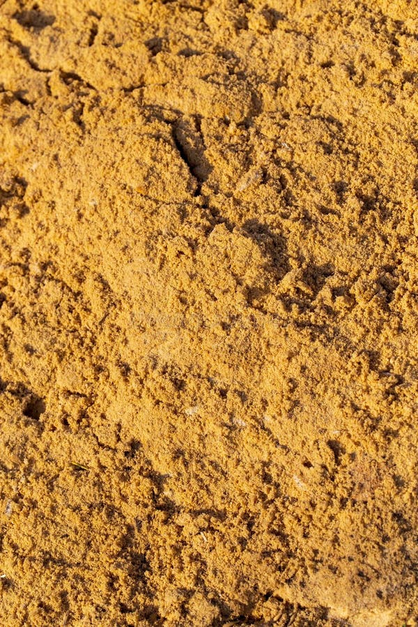 Construction Sand As an Abstract Background Stock Image - Image of sand ...