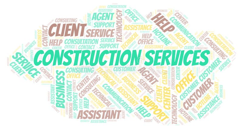 Construction Word Collage Stock Illustrations – 860 Construction Word ...