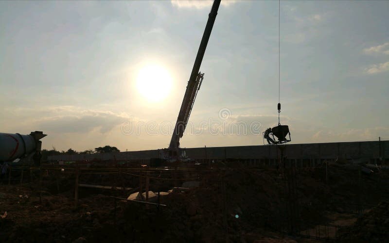 Construction stock image. Image of work, shadow, light - 114455705