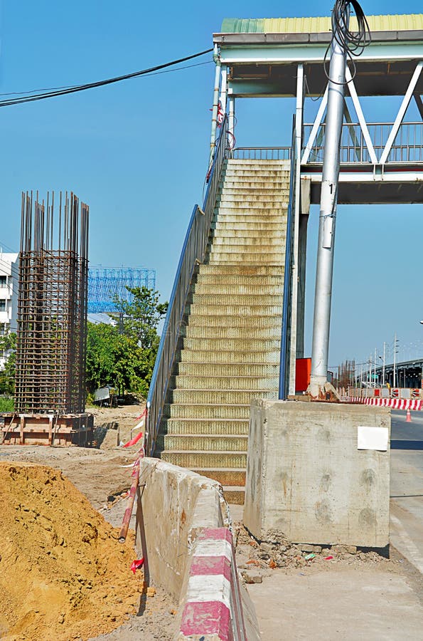 The Construction of the Shield Looks Disorganized Way Up Across the ...