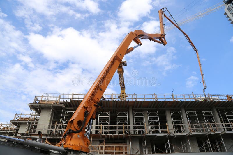 Construction site stock photo. Image of rise, city, industry - 13484296
