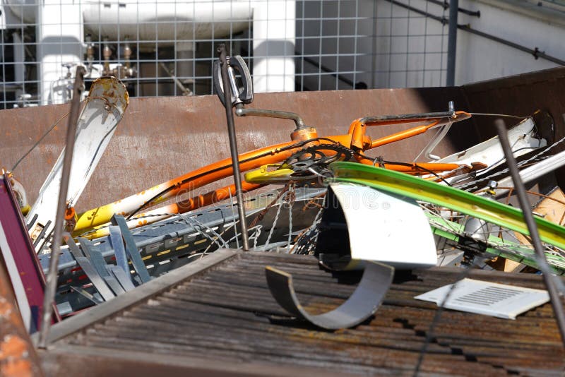 Construction of a Sidewalk. Example of Civil Engineering Stock Image ...
