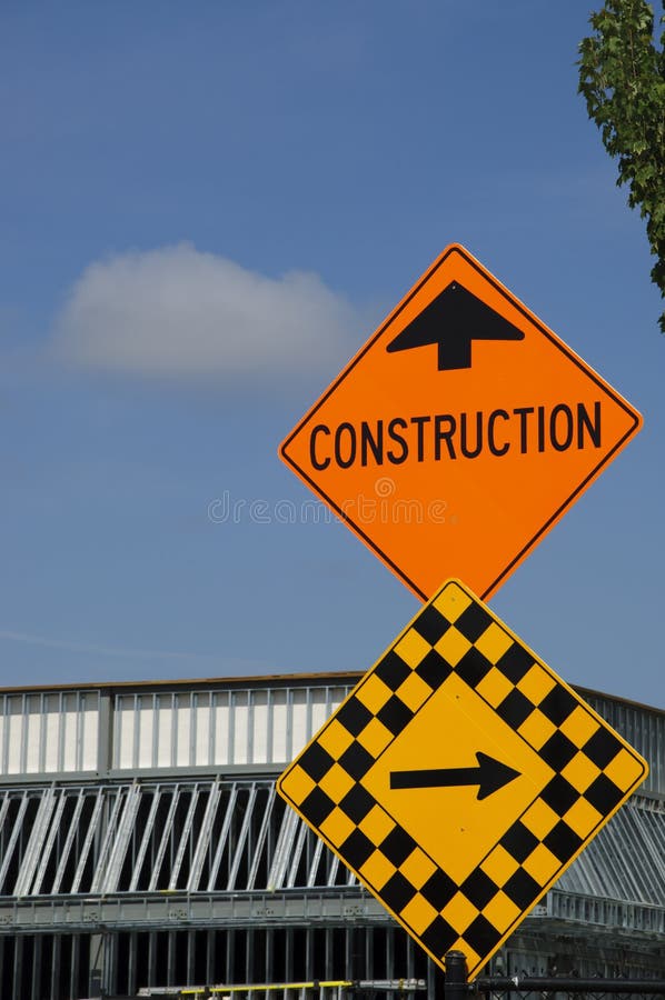 Construction sign stock photo. Image of rules, hanging - 20787026