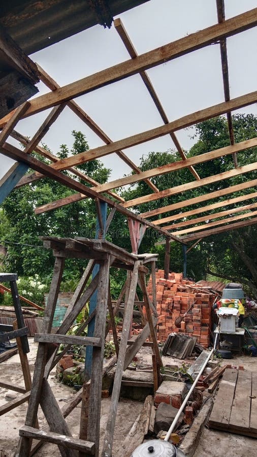 The Construction Simple Kitchen Stock Photo - Image of simple ...