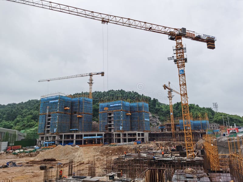 Construction Siteï¼Œin the Main Structure Construction Phase Editorial ...