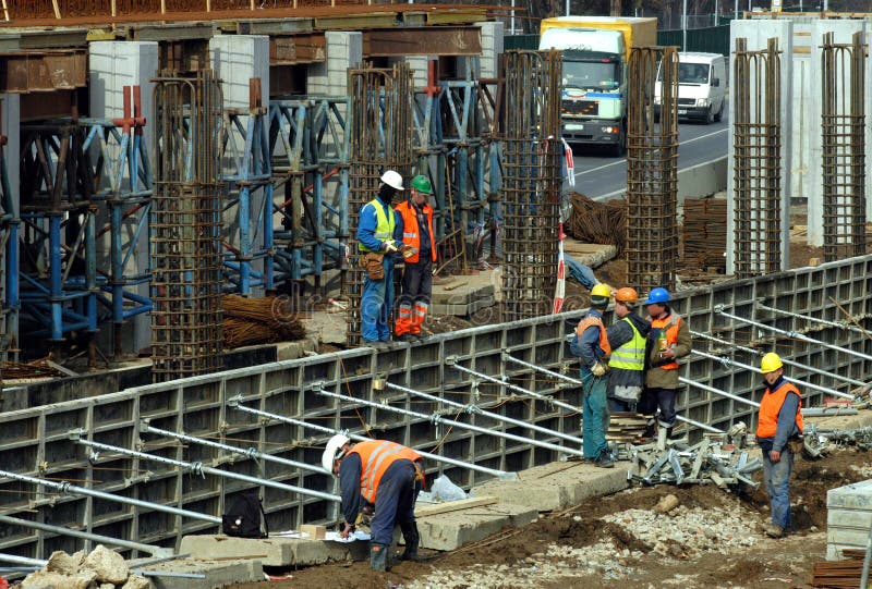 On construction site stock image. Image of constructing - 1164145