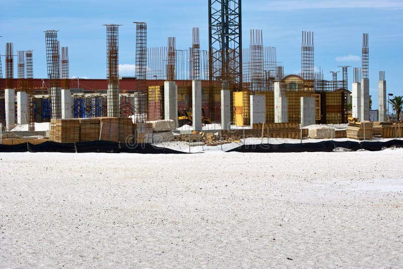 Construction Site stock photo. Image of foundation, construction - 11645578