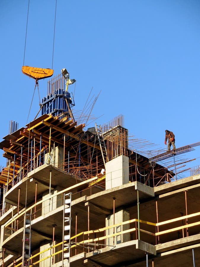 Construction site stock photo. Image of labourer, construction - 13394462