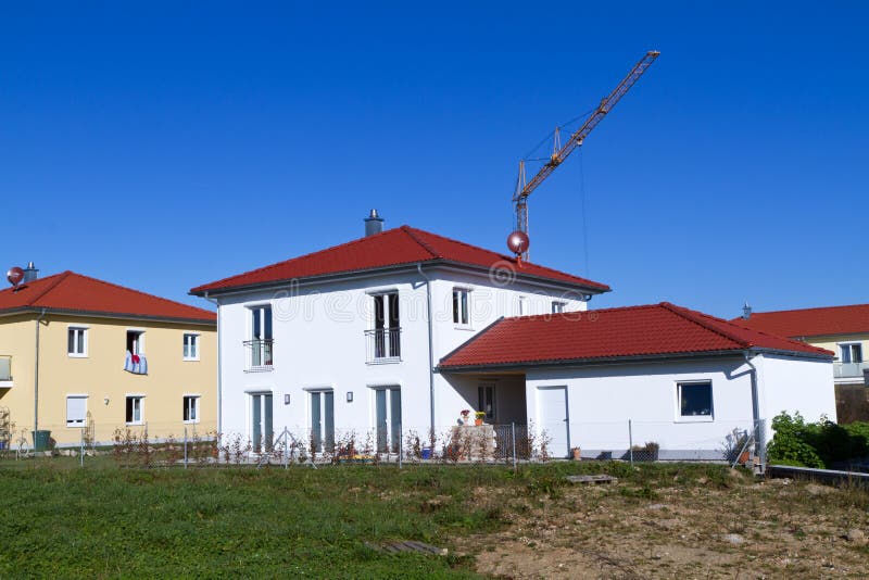 Construction site stock image. Image of condominium, field - 22295277