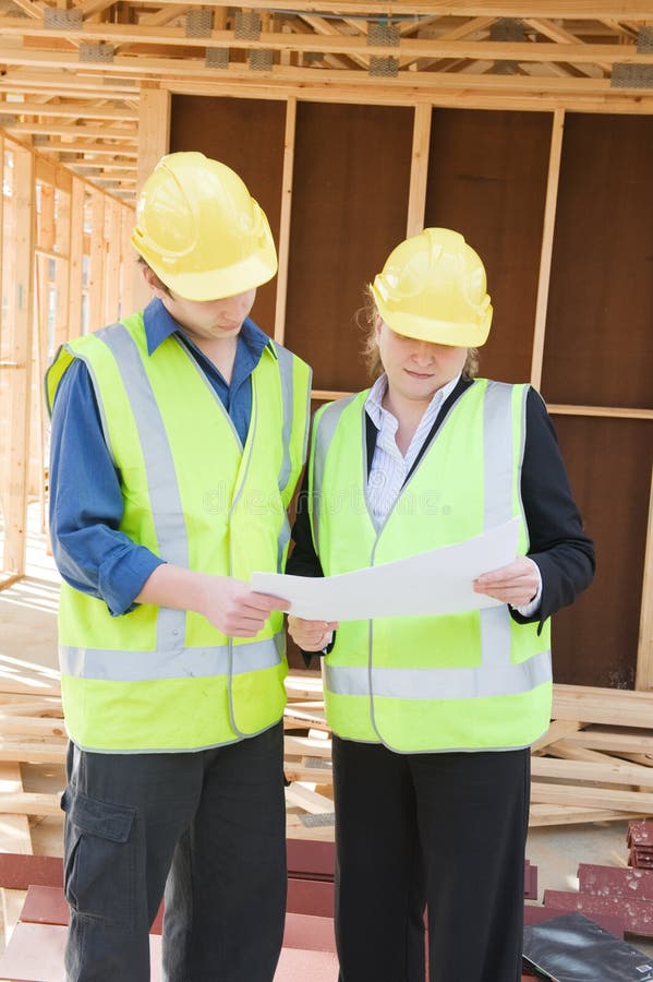 Team Work at the Construction Site Stock Photo - Image of corporation ...
