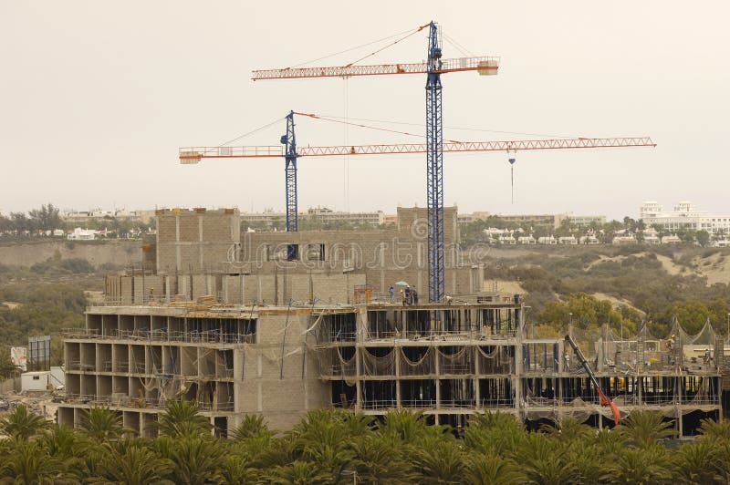 Construction site stock photo. Image of group, clear, built - 2831206