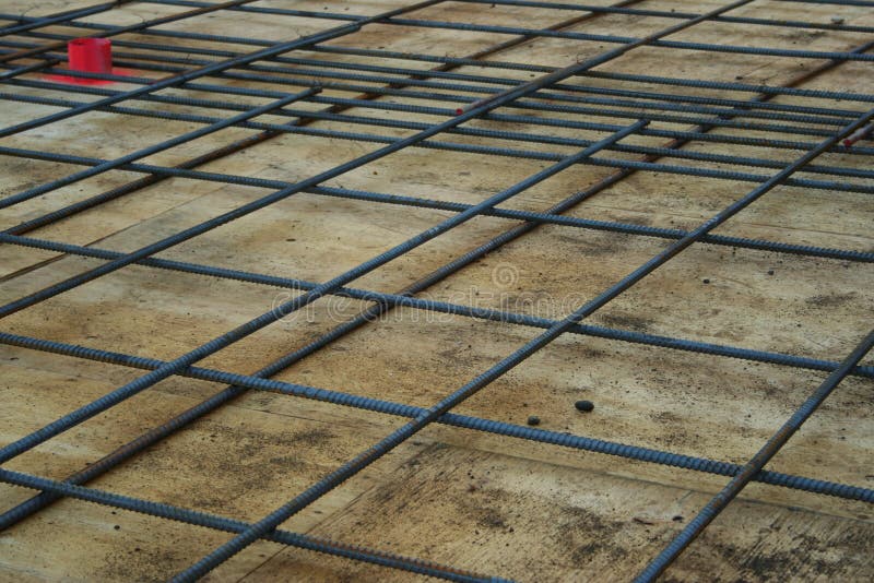 Shuttering Block Foundation Stock Image - Image of site, accessory: 5258179